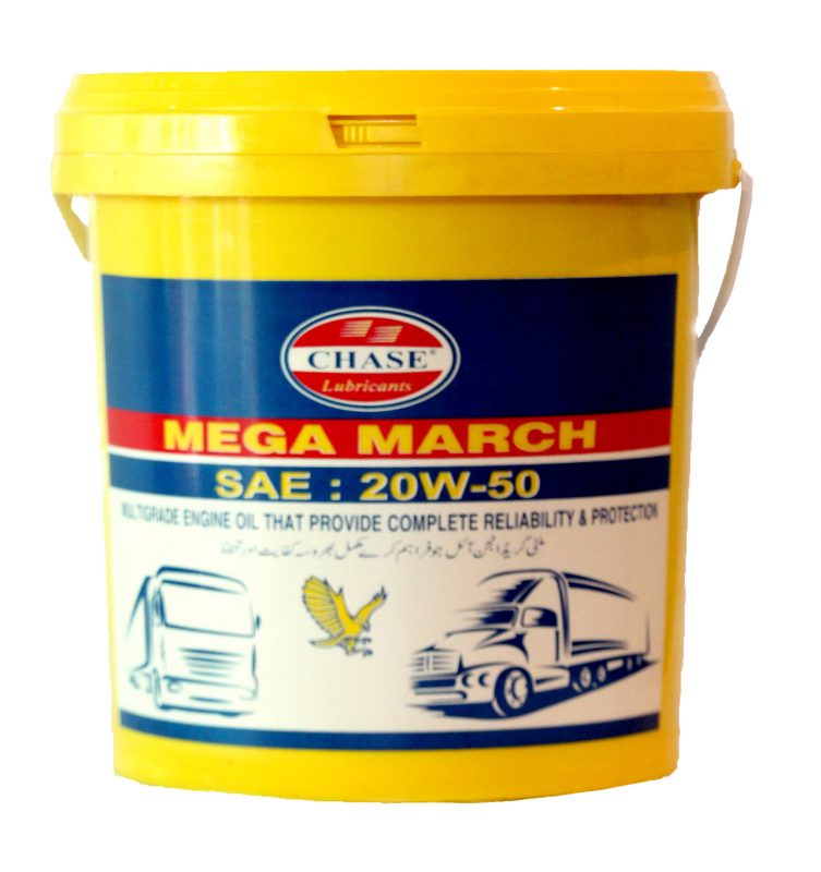 Chase Mega March Plus Engine Oil - Chase Lubricants